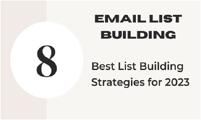 list building strategies for 2023